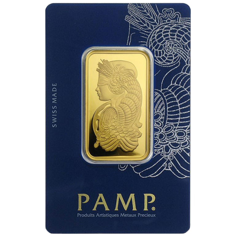 Buy 1 OZ Gold Bar Pamp Suisse – 999.9 Pure Gold